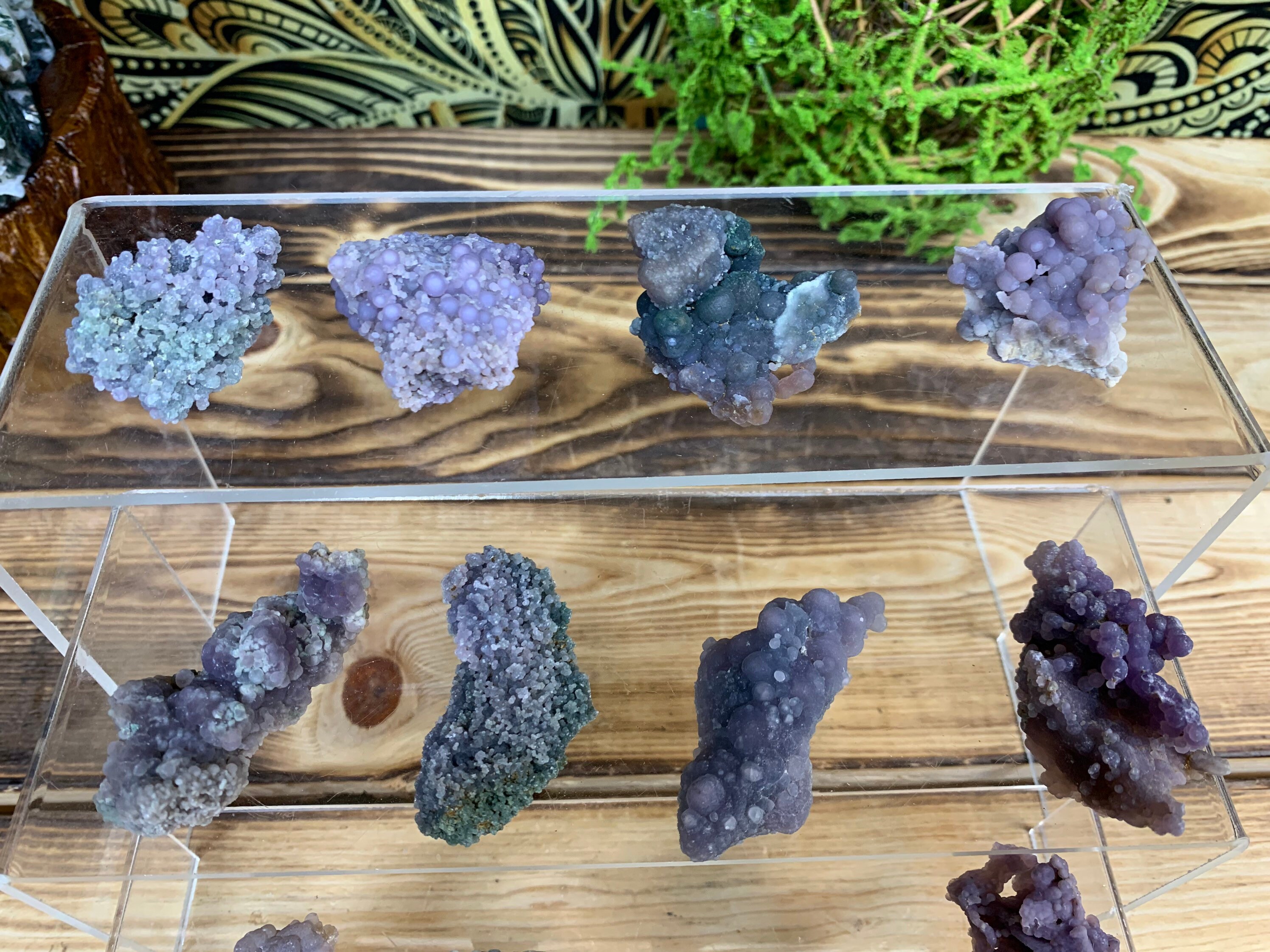 Rare Grape Agate Freeform Tiny but Mighty Clusters of Grapes in Many ...