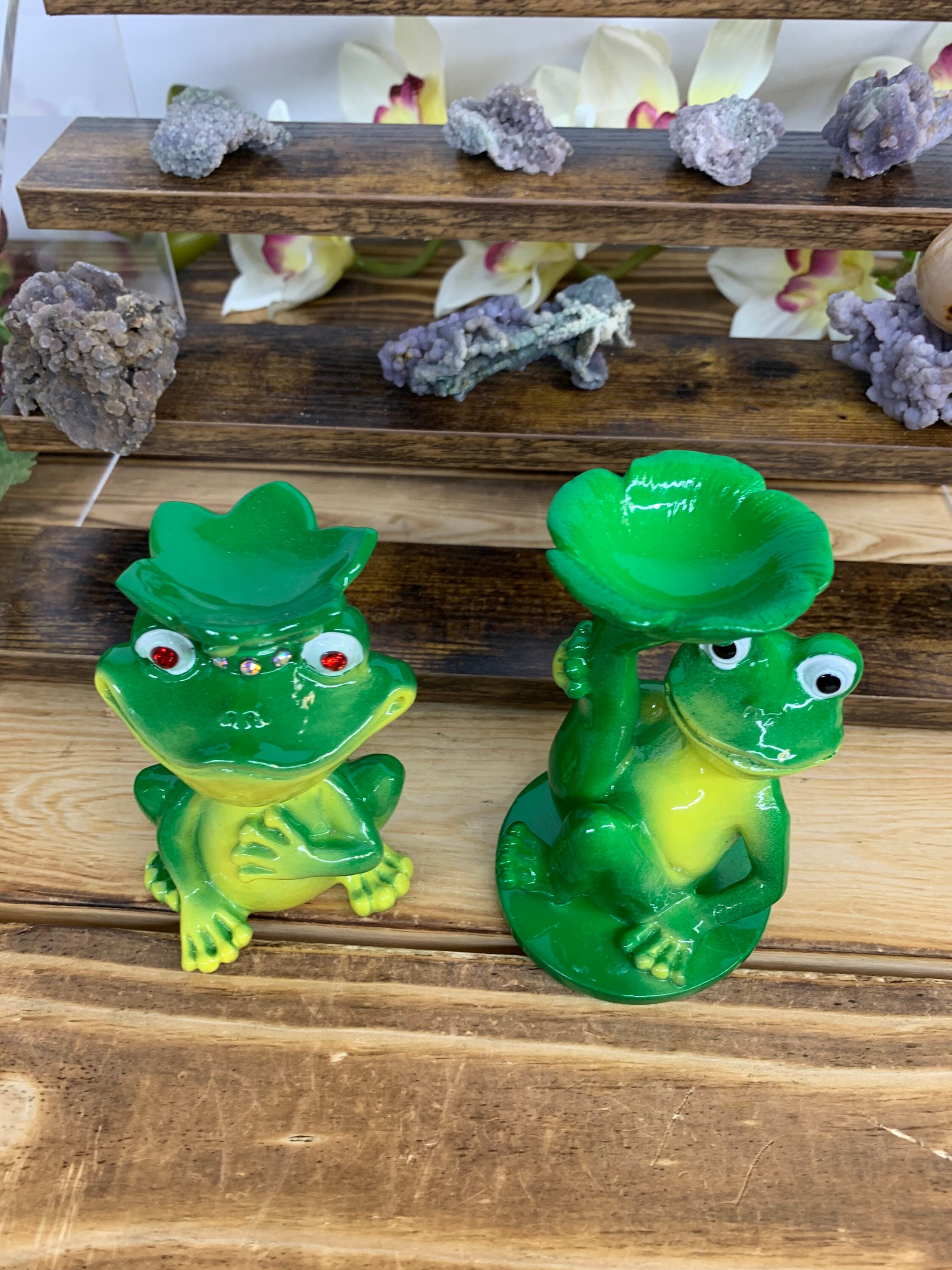 Frog Orb Holder Sphere Stand Base Crystal Ball Holder Frog Animal Shape ...