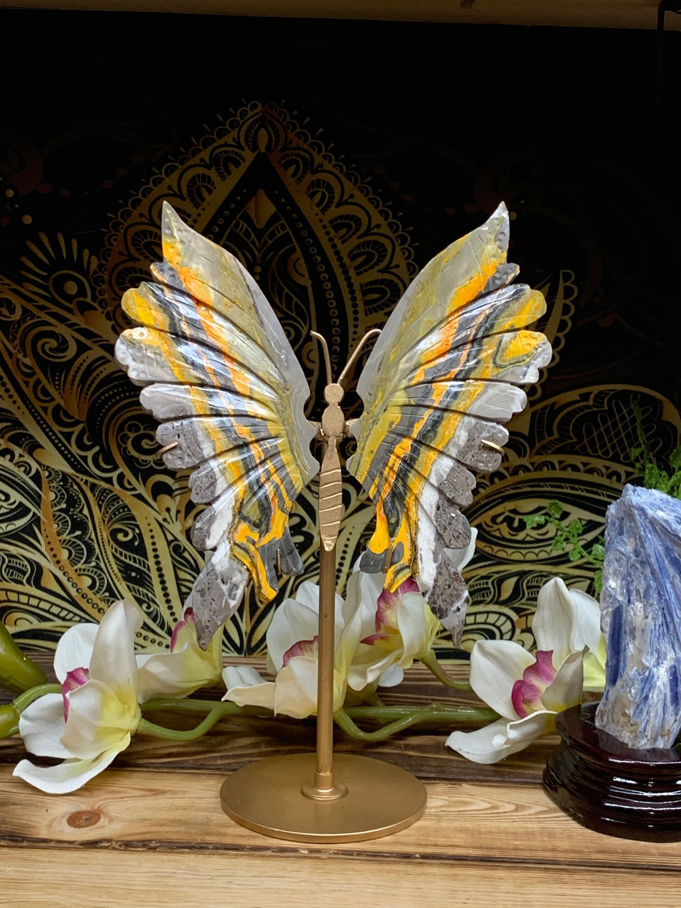 Butterfly Ice Sculpture