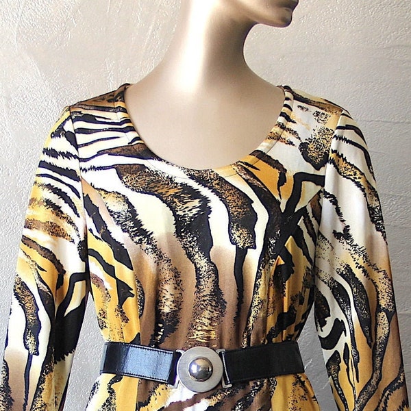 Panther Print Dress - Etsy