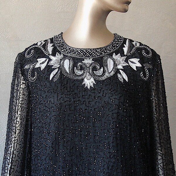 Beaded Tunic - Etsy