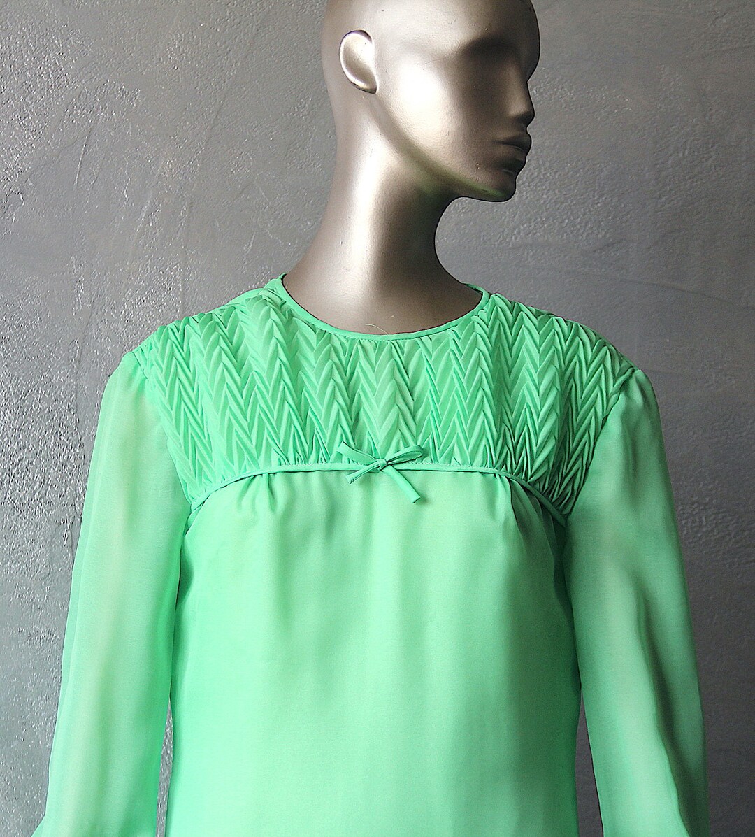 Fancy 60's Dress in Veil - Etsy