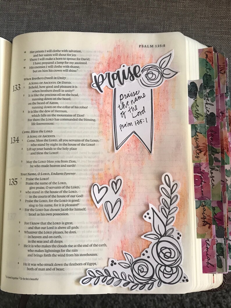 Basic Bible Journaling Cutouts Digital Download - Etsy