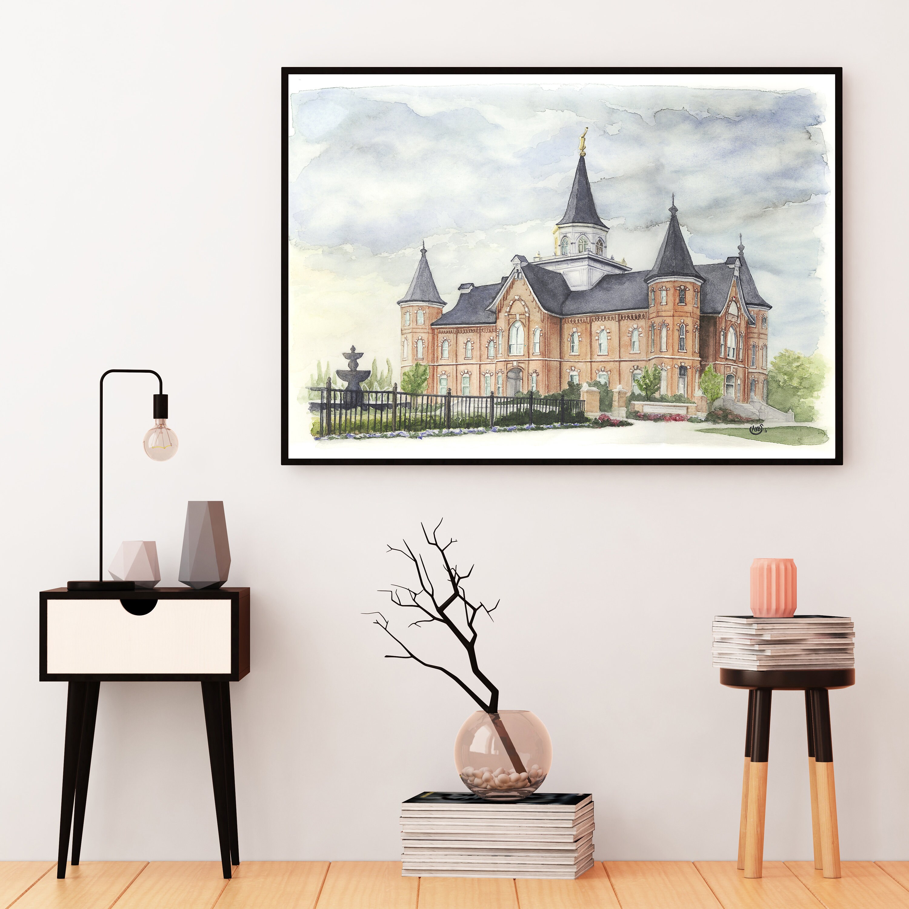 Provo City Center Temple, Provo Temple, Lds Temple Art, Lds Art, Castle ...