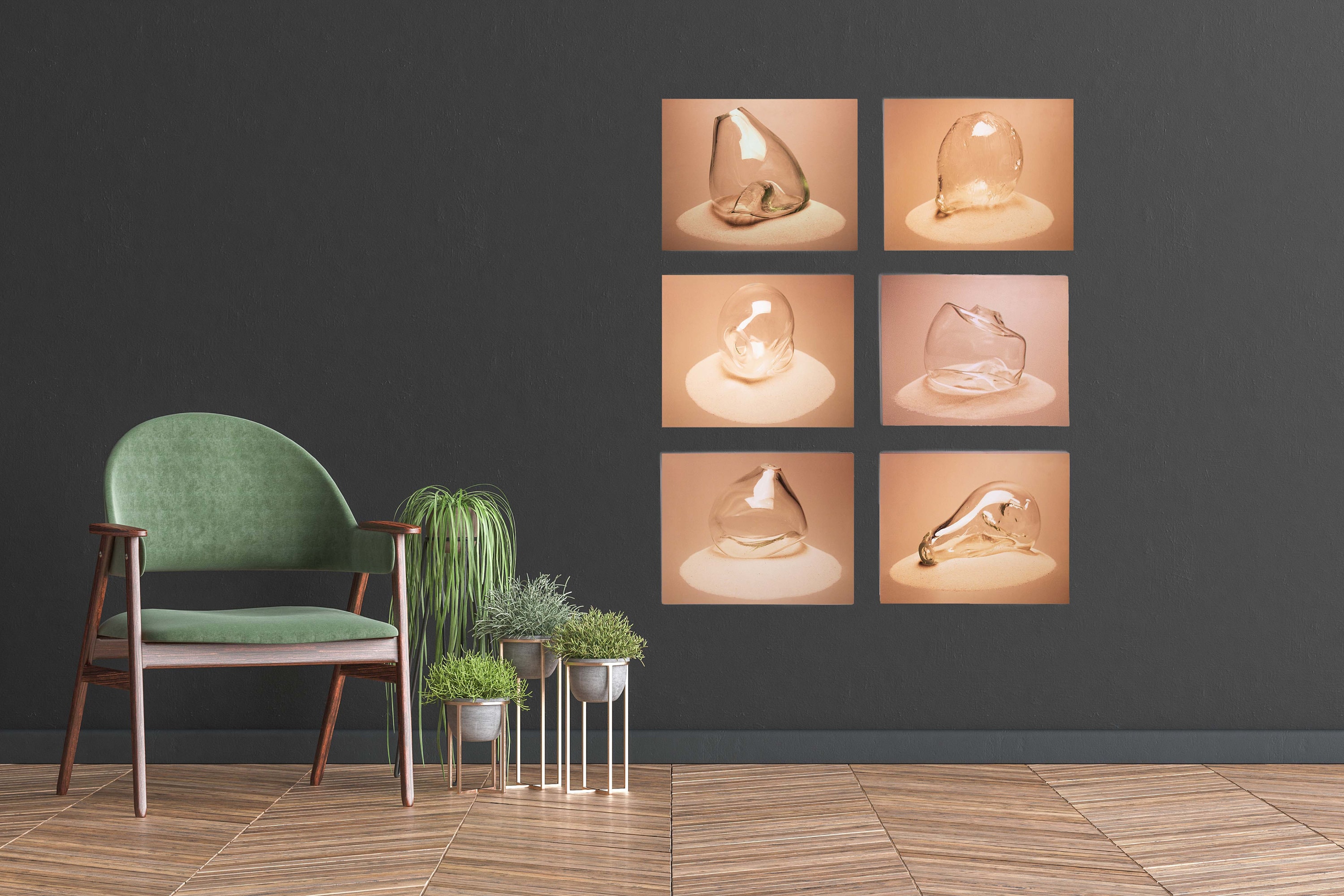 Abstract Glass Prints, Digital Download Fine Art Prints, Glassblowing ...