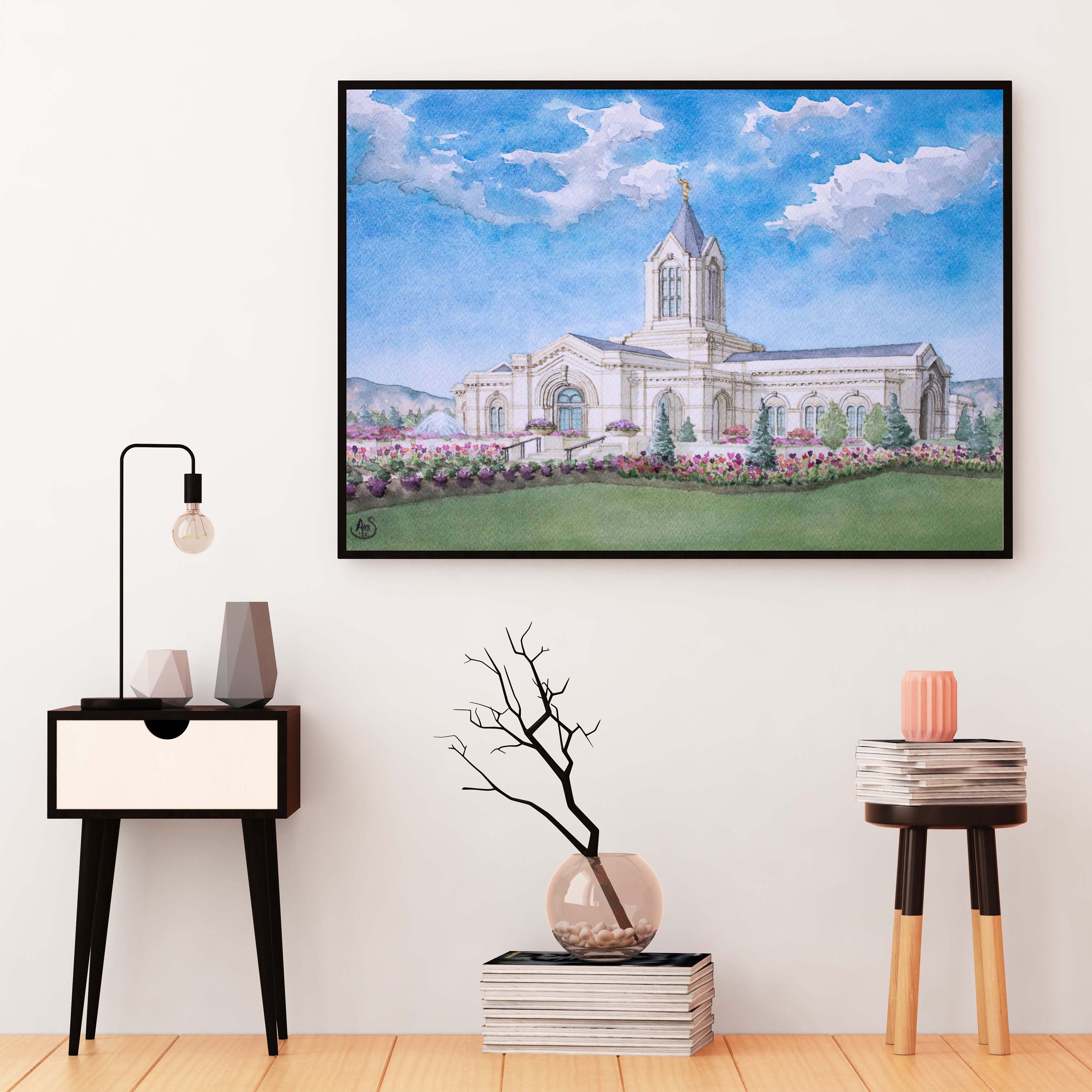 Fort Collins Temple, Colorado Temple, Digital Art, Lds Art, Castle ...