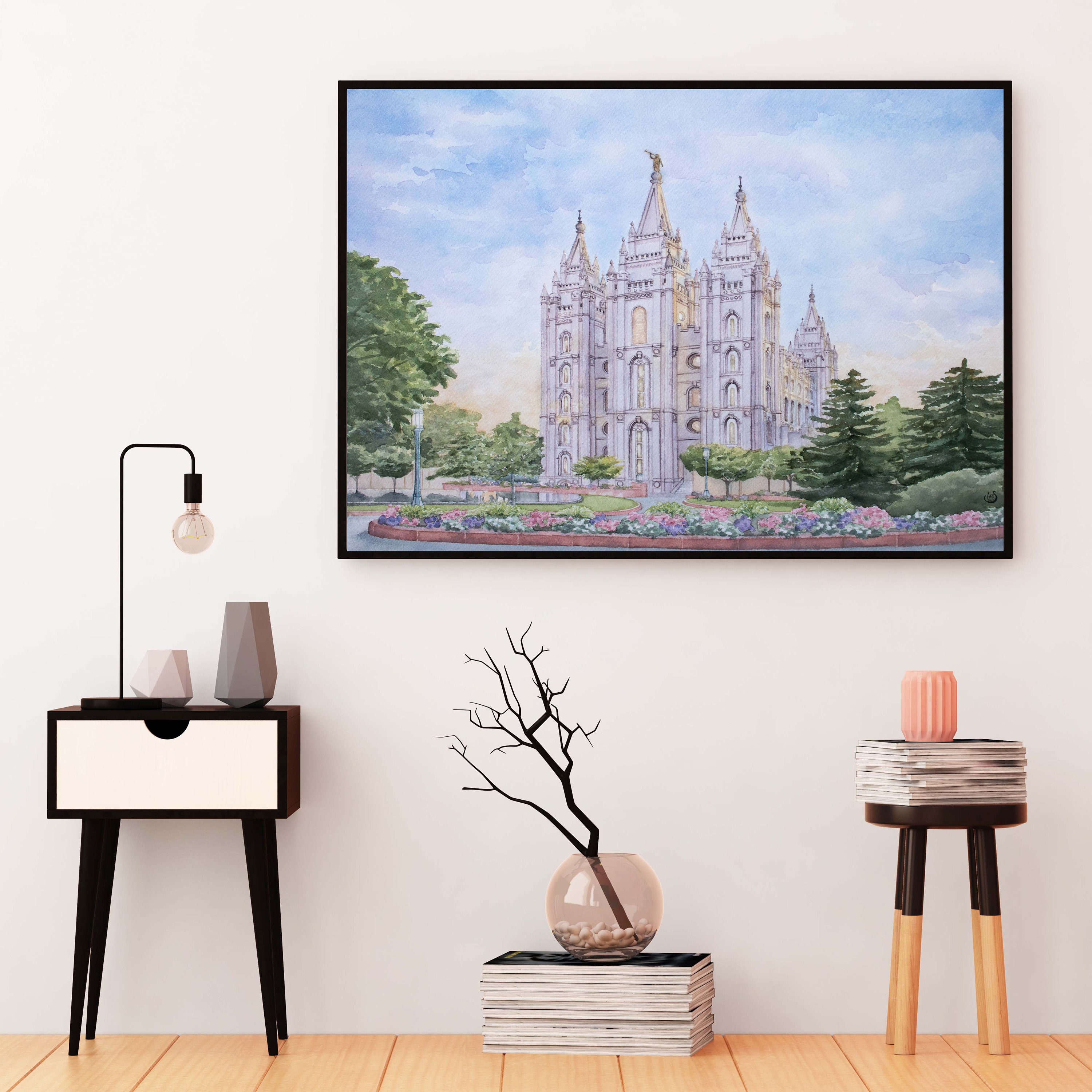 Salt Lake City Temple, SLC Temple Summer, Lds Temple, Utah Temple ...
