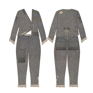 SIDE SHOW Jacket PDF Sewing Pattern Size Inclusive - Etsy