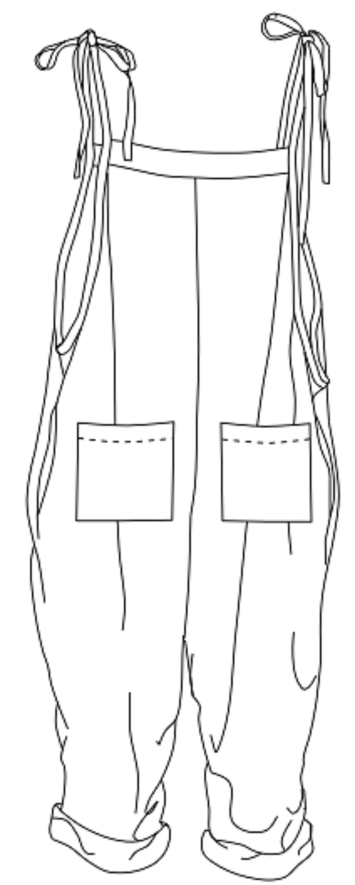 MACKENZIE Overall PDF Sewing Pattern Size Inclusive - Etsy