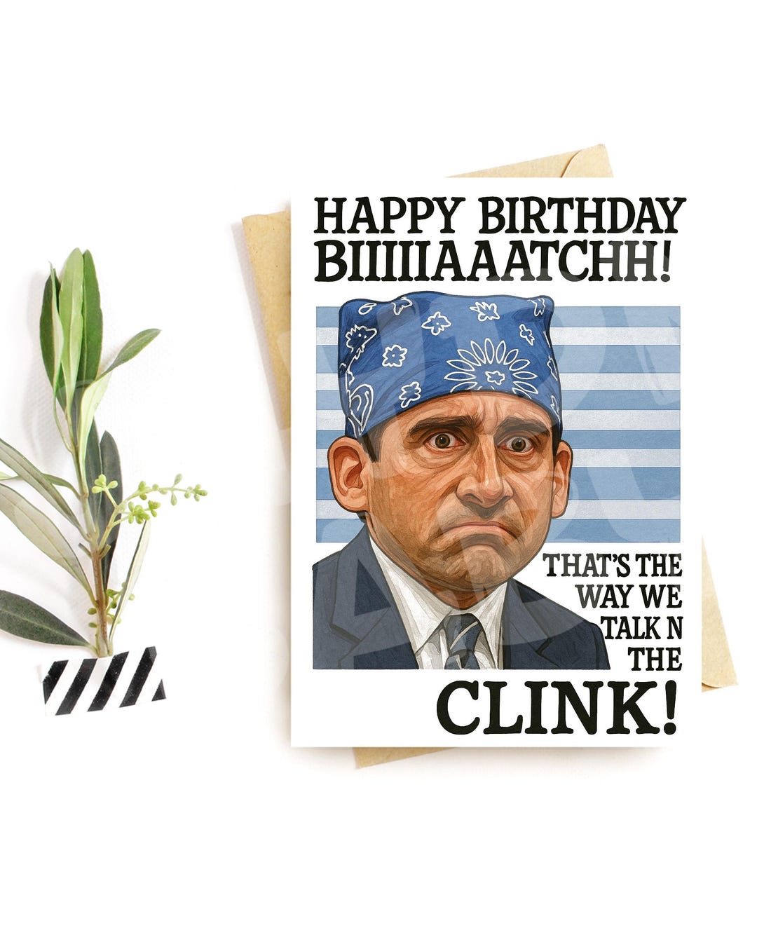 Funny Prison Birthday Card – Office Boss Parody – That’s the Way We ...