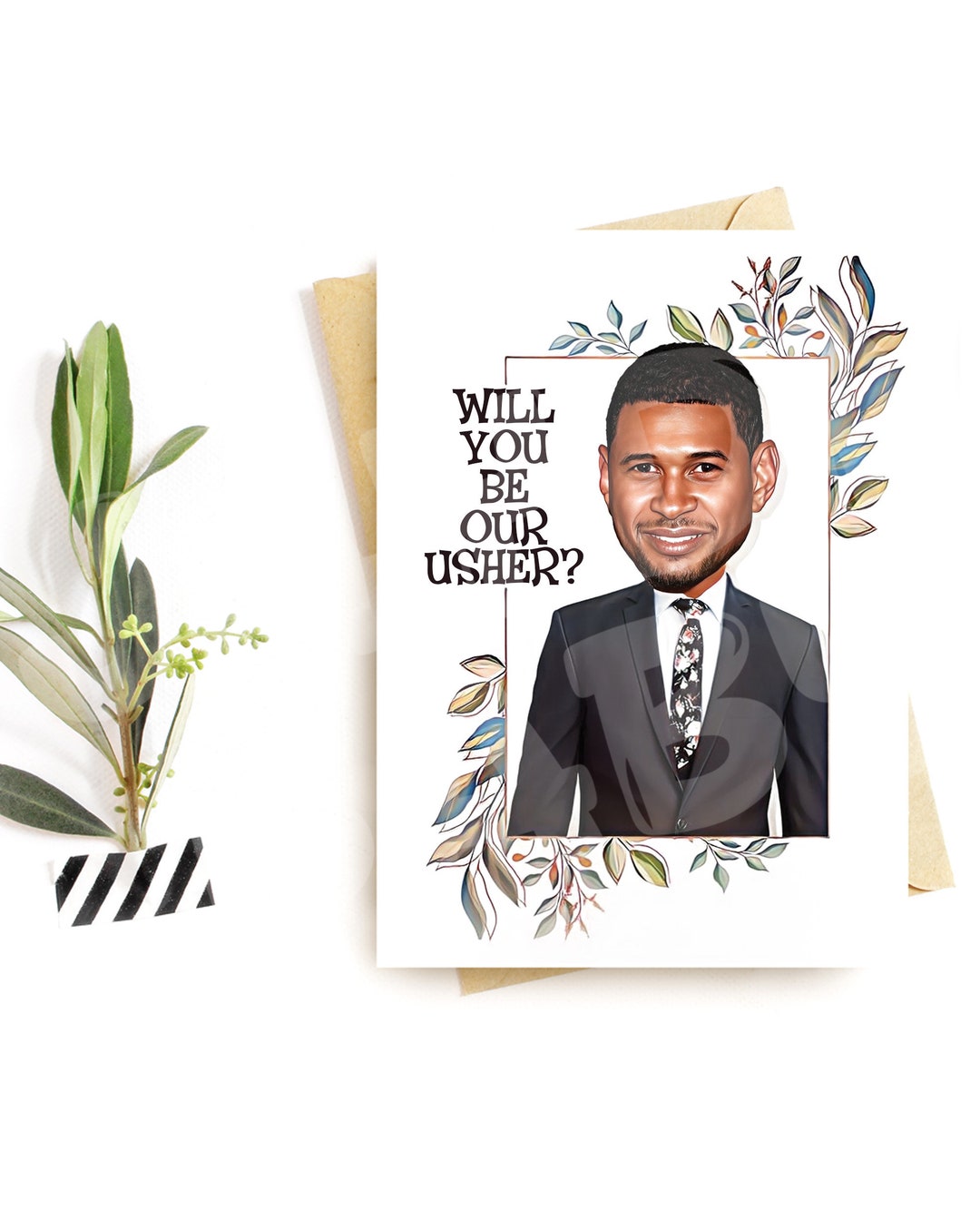 Funny Wedding Usher Card – “will You Be Our Usher?” – Bold Greeting for ...