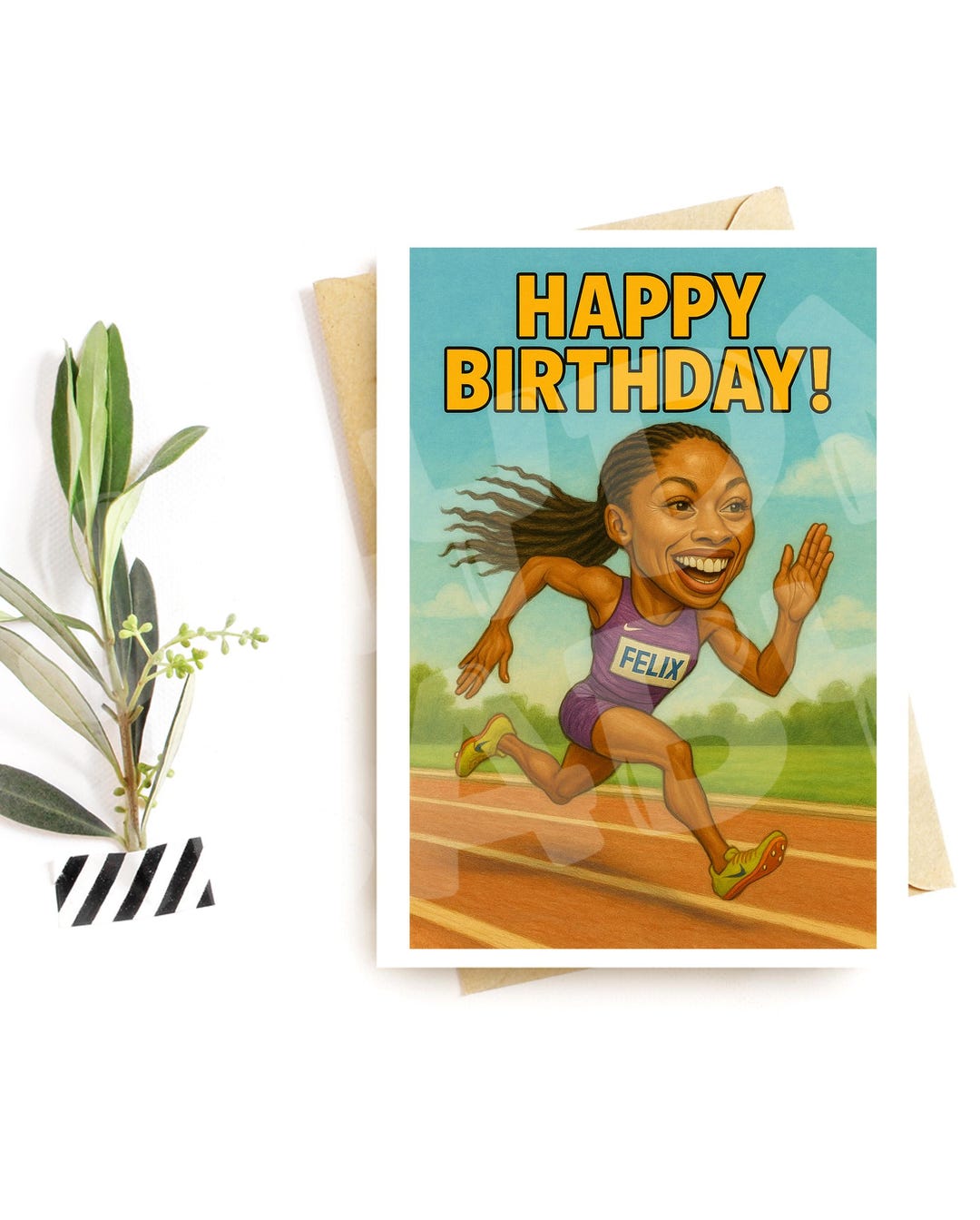 Funny Track Star Birthday Card | Runner Humor | Track Athlete Gift - Etsy