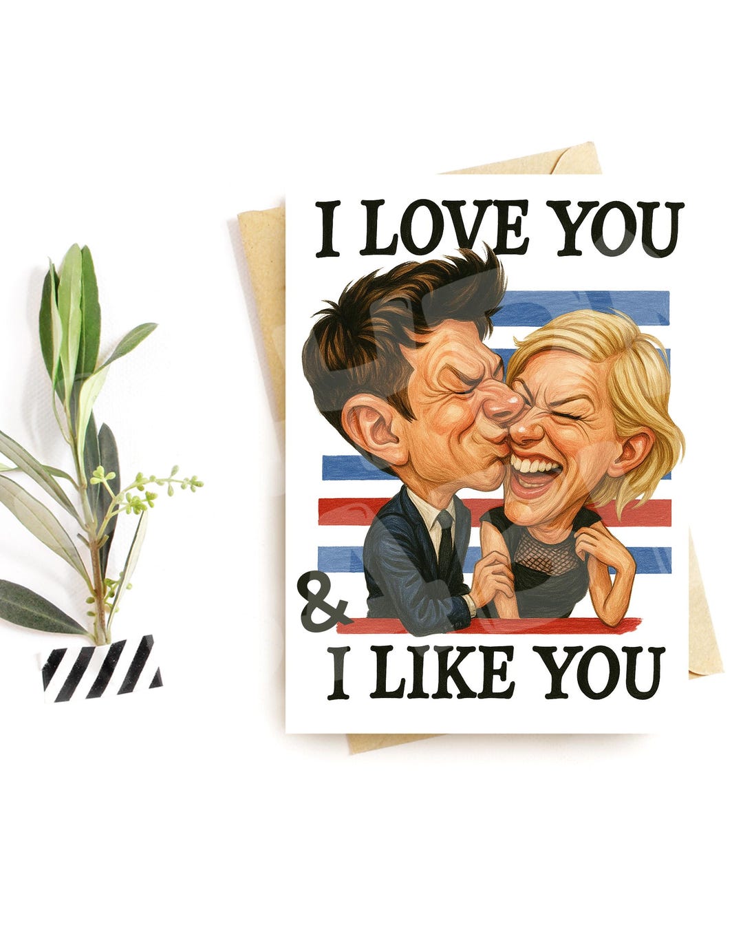 Funny Love Card – Romantic Parody Humor – Adult Gag Greeting – Cheeky ...