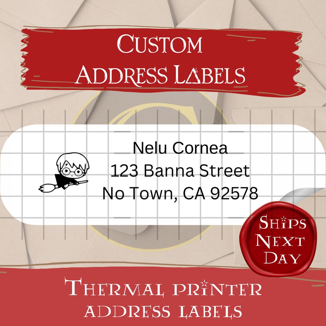 HP WIZARD Address Labels Rolls Return Address Labels White Wedding ...