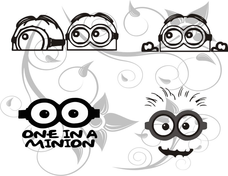 Minion SVG Cricut File