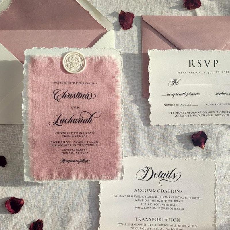 Wedding Invitation - Etsy