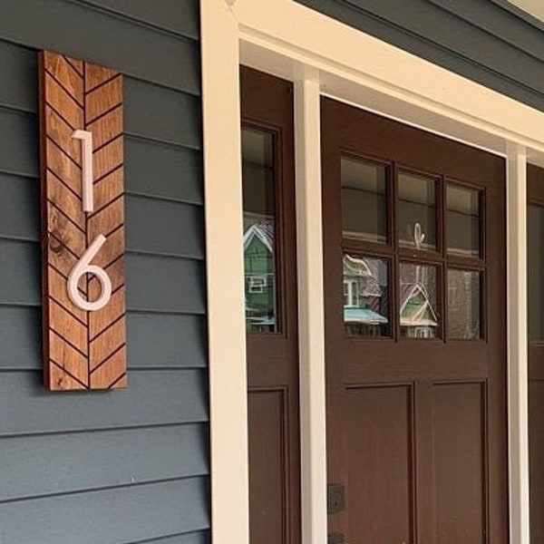 Large House Numbers - Etsy