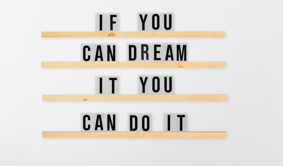 Xl Letterboard Handcrafted Letter Message Board - Creative Home ...