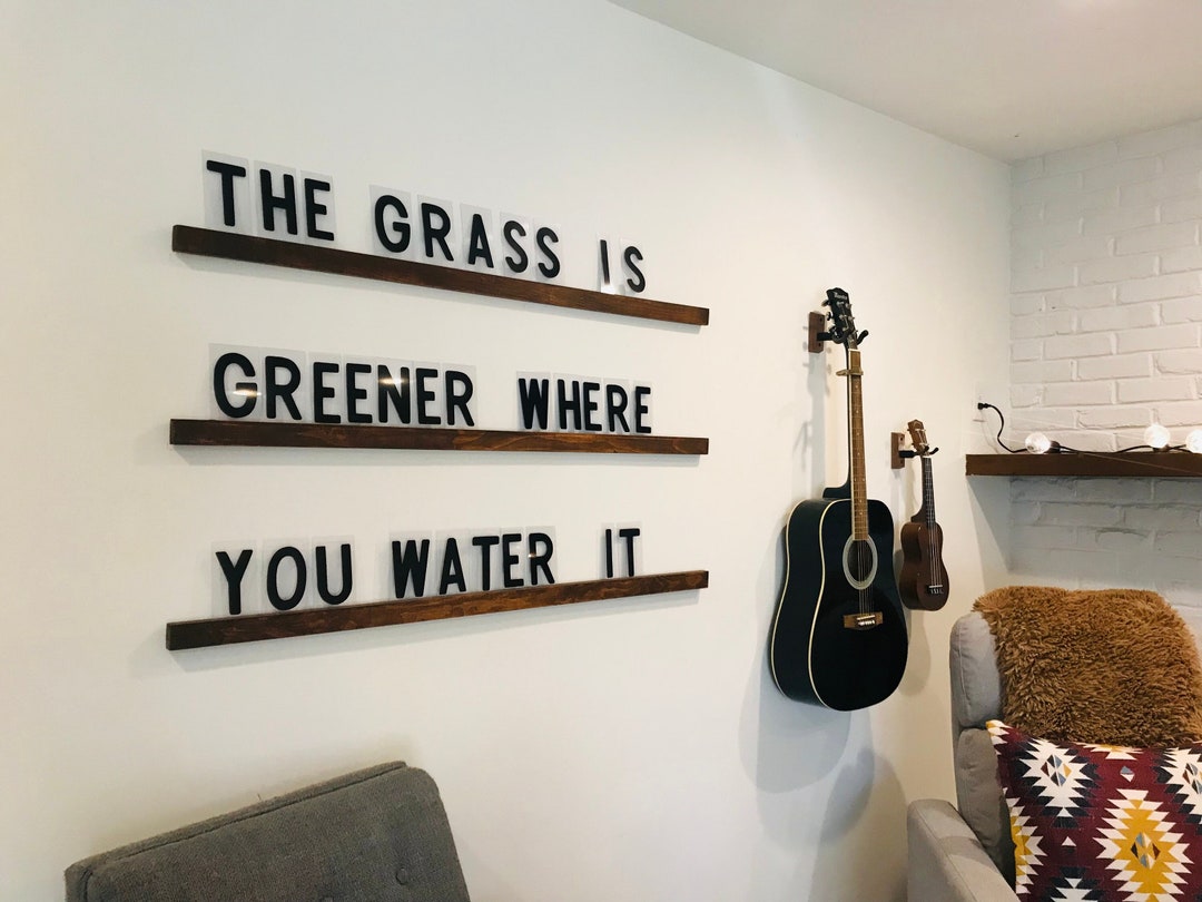 Teacher Gifts: Letter Ledge With Inspiring Sign Quotes | Classroom ...