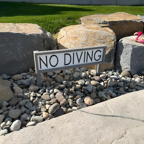 Pool Signs for Outdoor - Etsy