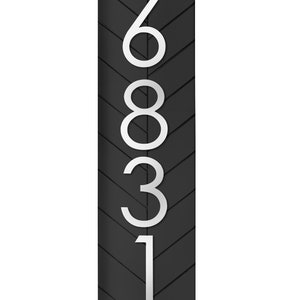 Chesapeake House Number Sign, Address Plaque Vertical, House Numbers ...