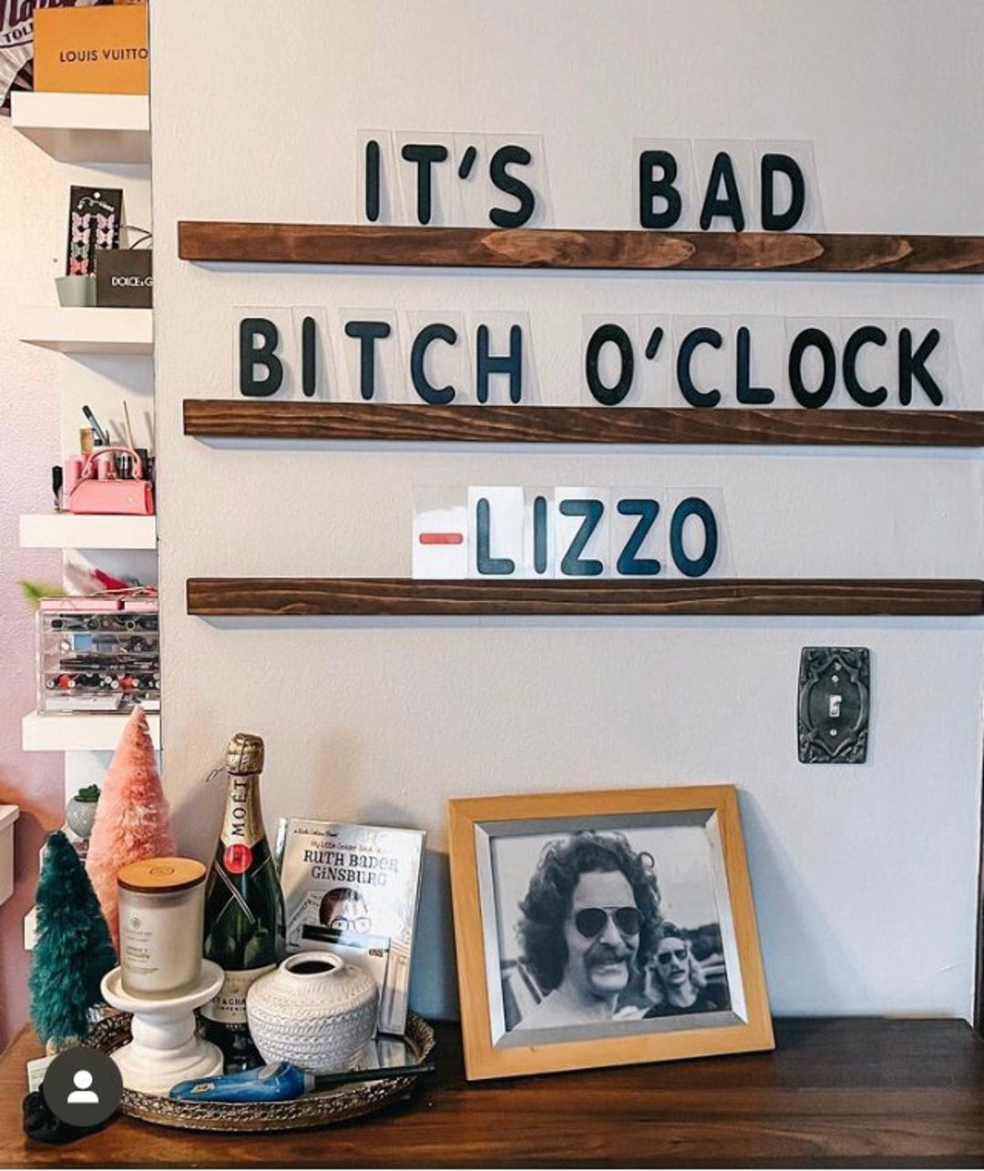 Xl Letterboard Wall Letter Ledge, Wall Quote Sign, Custom Quote Sign ...