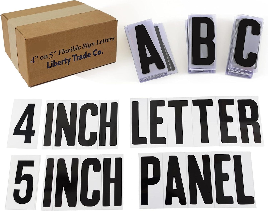 Letter Packs for Our Xl Letter Boards - Etsy