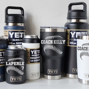YETI Personalized BASEBALL / SOFTBALL Player, Coach Gift. Laser ...