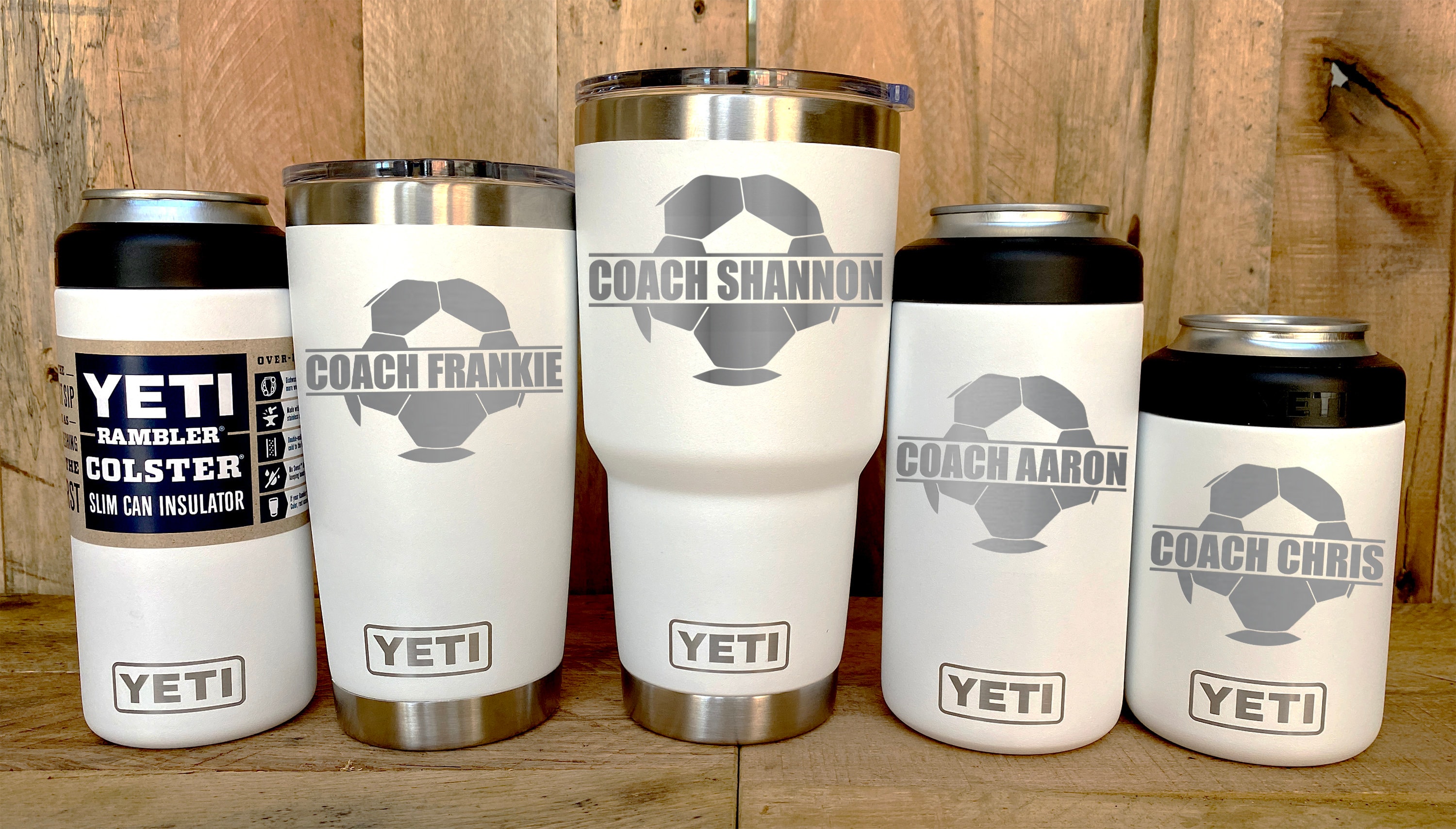 YETI Stainless Steel Tumbler Laser Engraved 20 or 30 Oz and Colsters ...