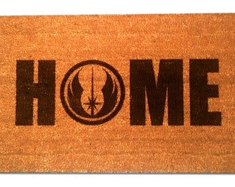 Dark Side Light Side Doormat Star Wars Door Mat Coir Mat - Etsy