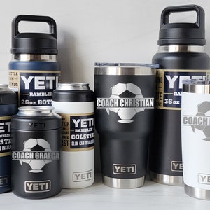 YETI Personalized SOCCER Ball - Player, Coach Gift, Laser Engraved ...