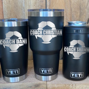 YETI Personalized SOCCER Ball - Player, Coach Gift, Laser Engraved ...