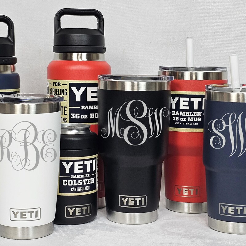 Yeti Monogram - Etsy