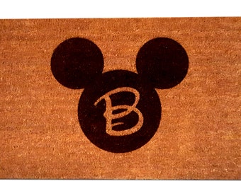 Mickey Mouse Door Mat - Etsy