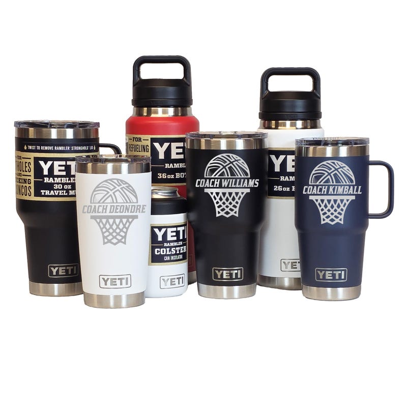 Basketball Yeti Bottles - Etsy