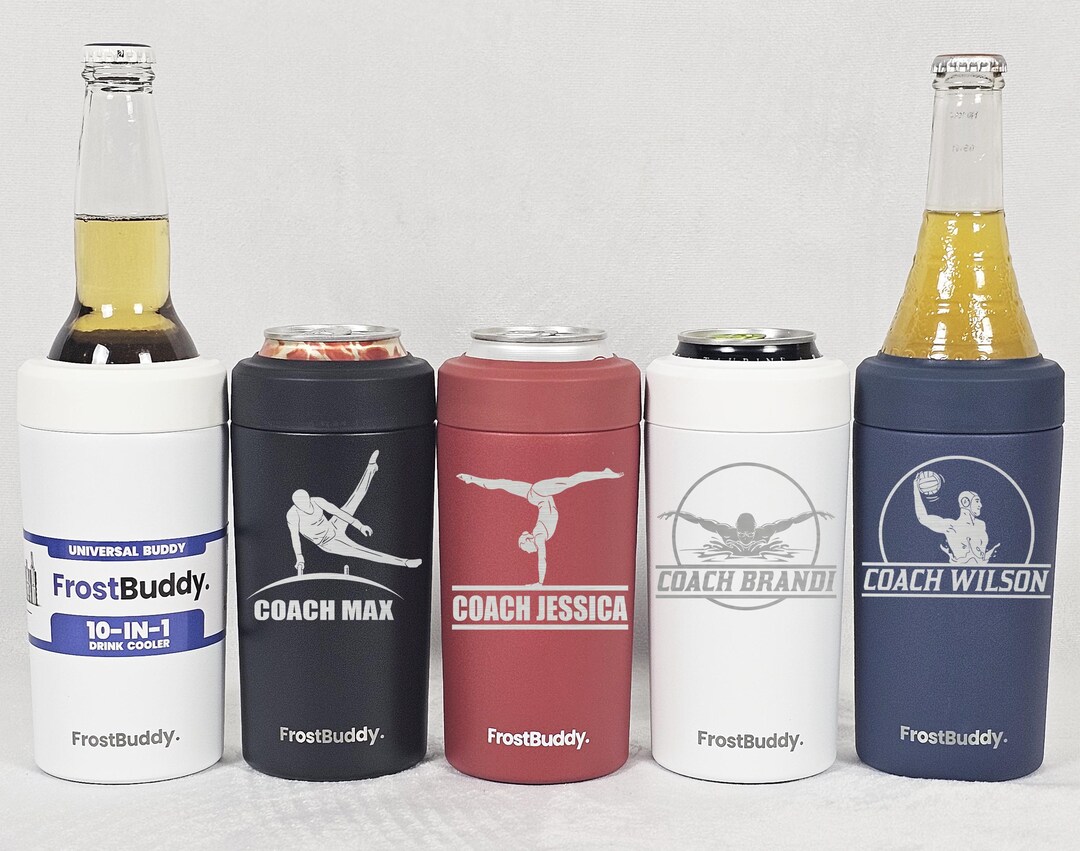 Frost Buddy Can Cooler, Fits 12 and 16 Oz. Cans and Bottles ...