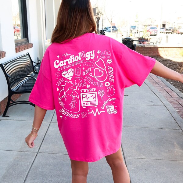 Cardiology T Shirt - Etsy