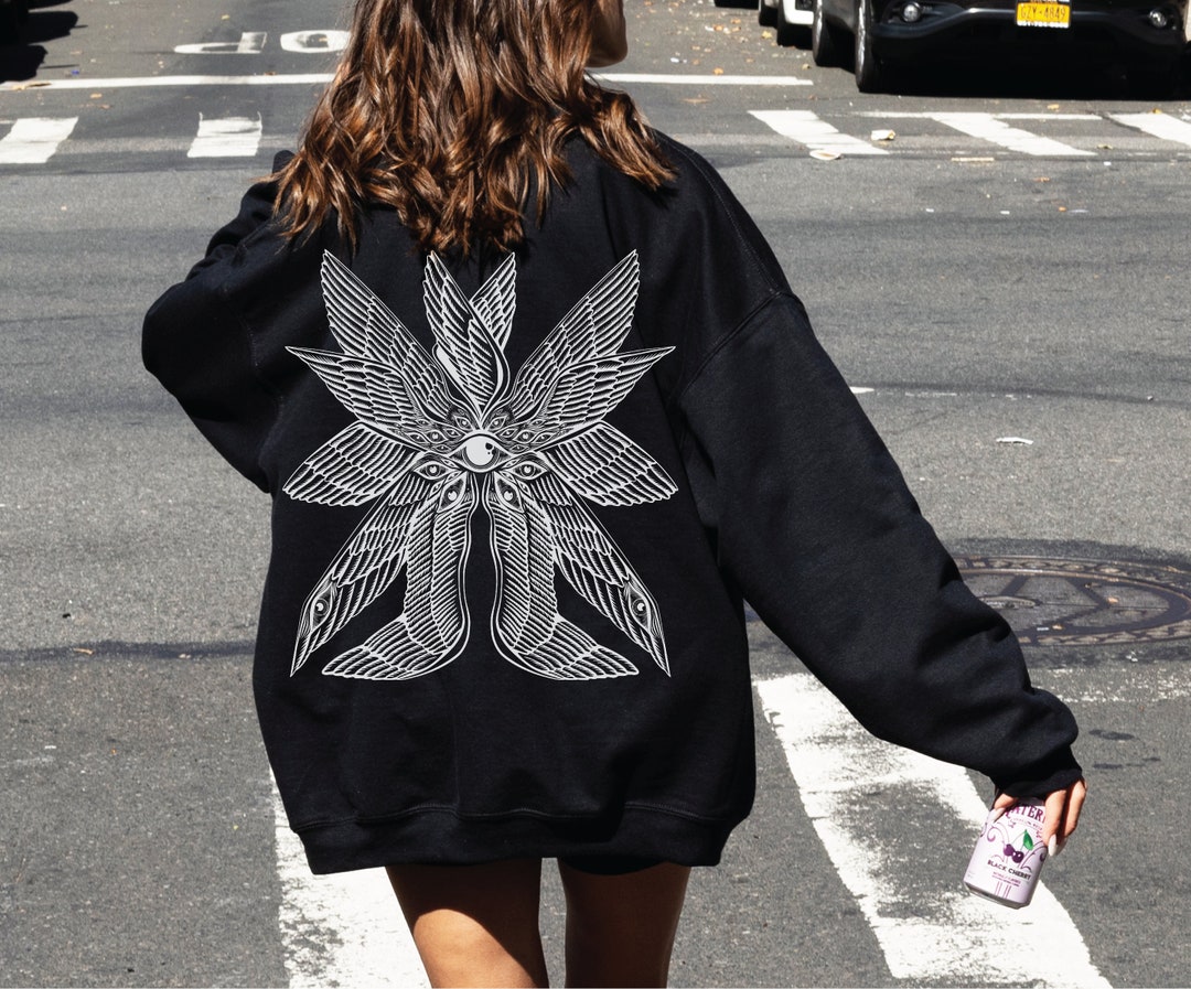 Biblically Accurate Angel Sweatshirt Angelcore Sweatshirt Seraph ...