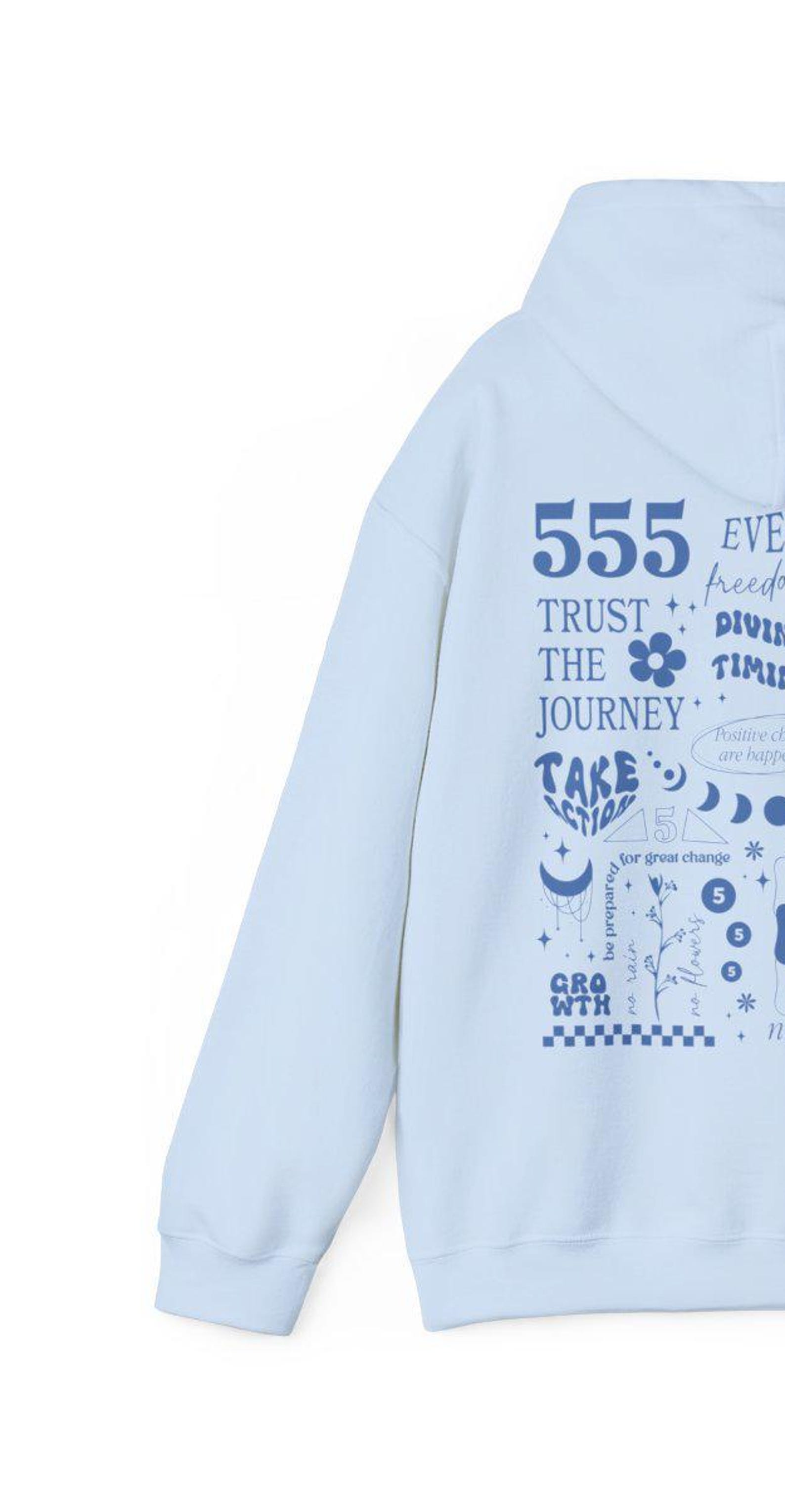 Angel Number Hoodie 555 Hoodie Angel Number 555 Shirt Angel Number ...