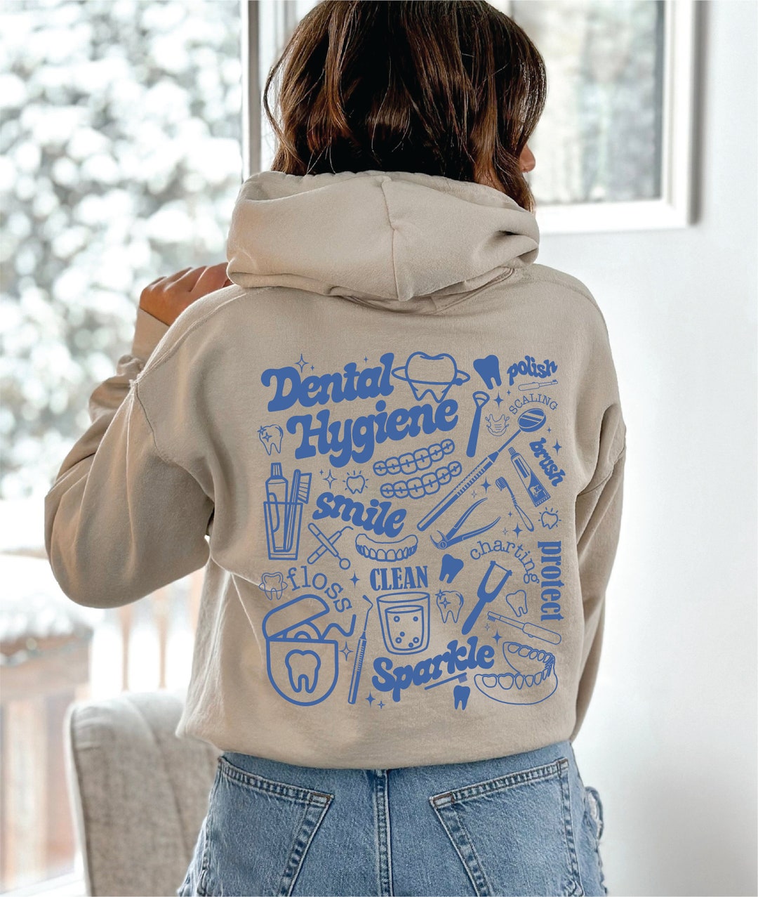 Dental Hygiene Hoodie Dental Hygiene Gifts Dental Hygiene Sweatshirt ...