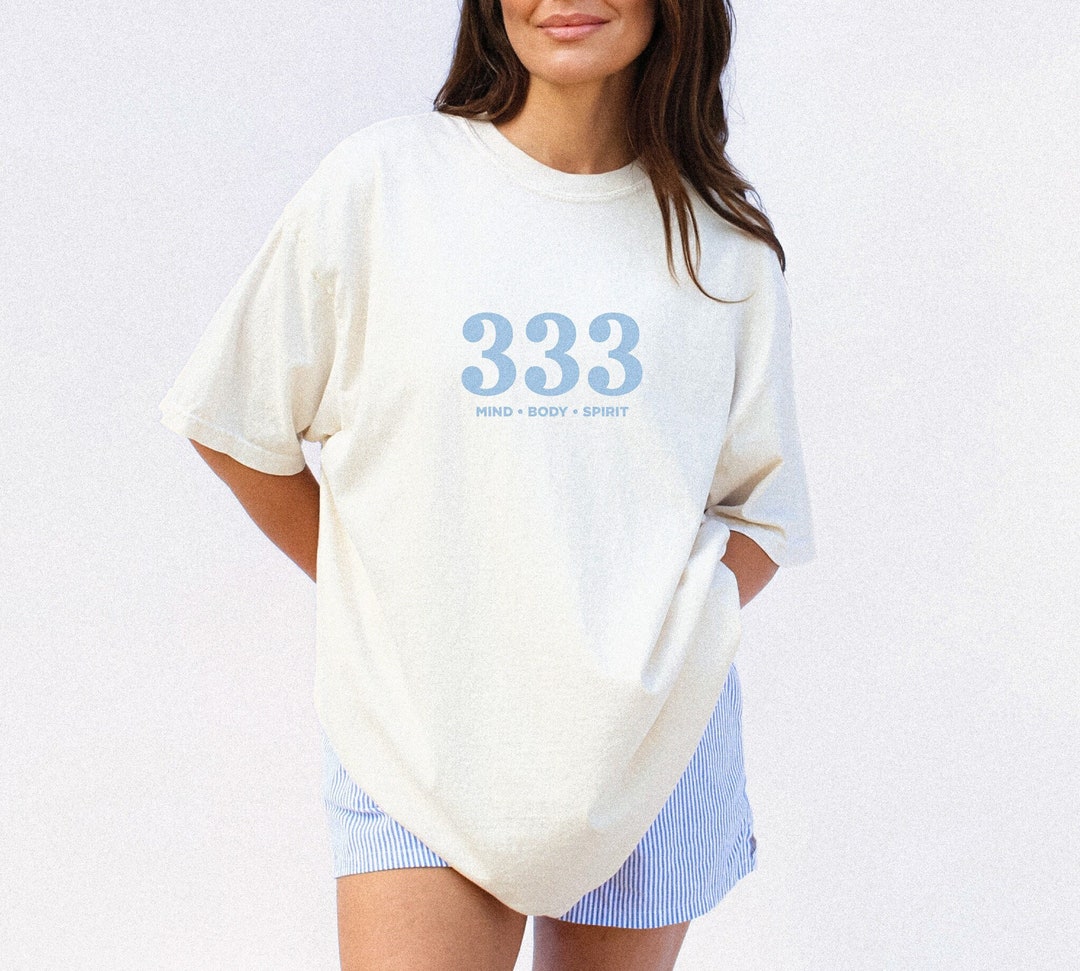 Angel Number Shirt 333 Camisa Angel Numbers Camisa 333 Manifiesto ...
