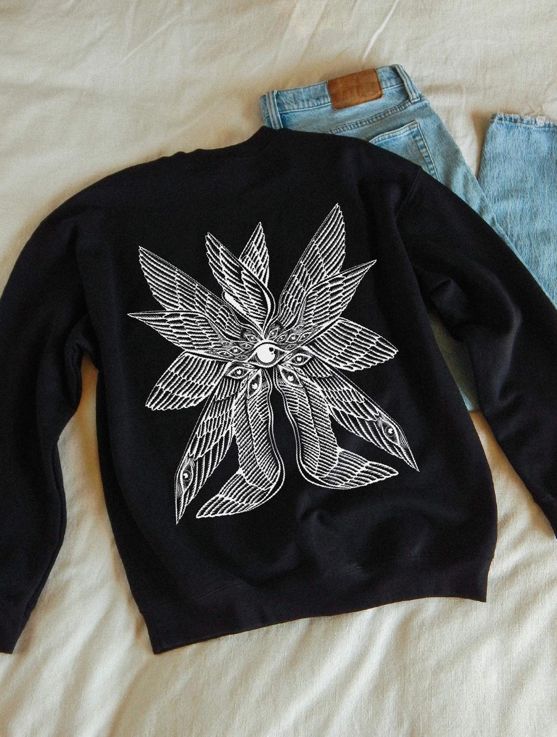 Biblically Accurate Angel Sweatshirt Angelcore Sweatshirt Seraph ...