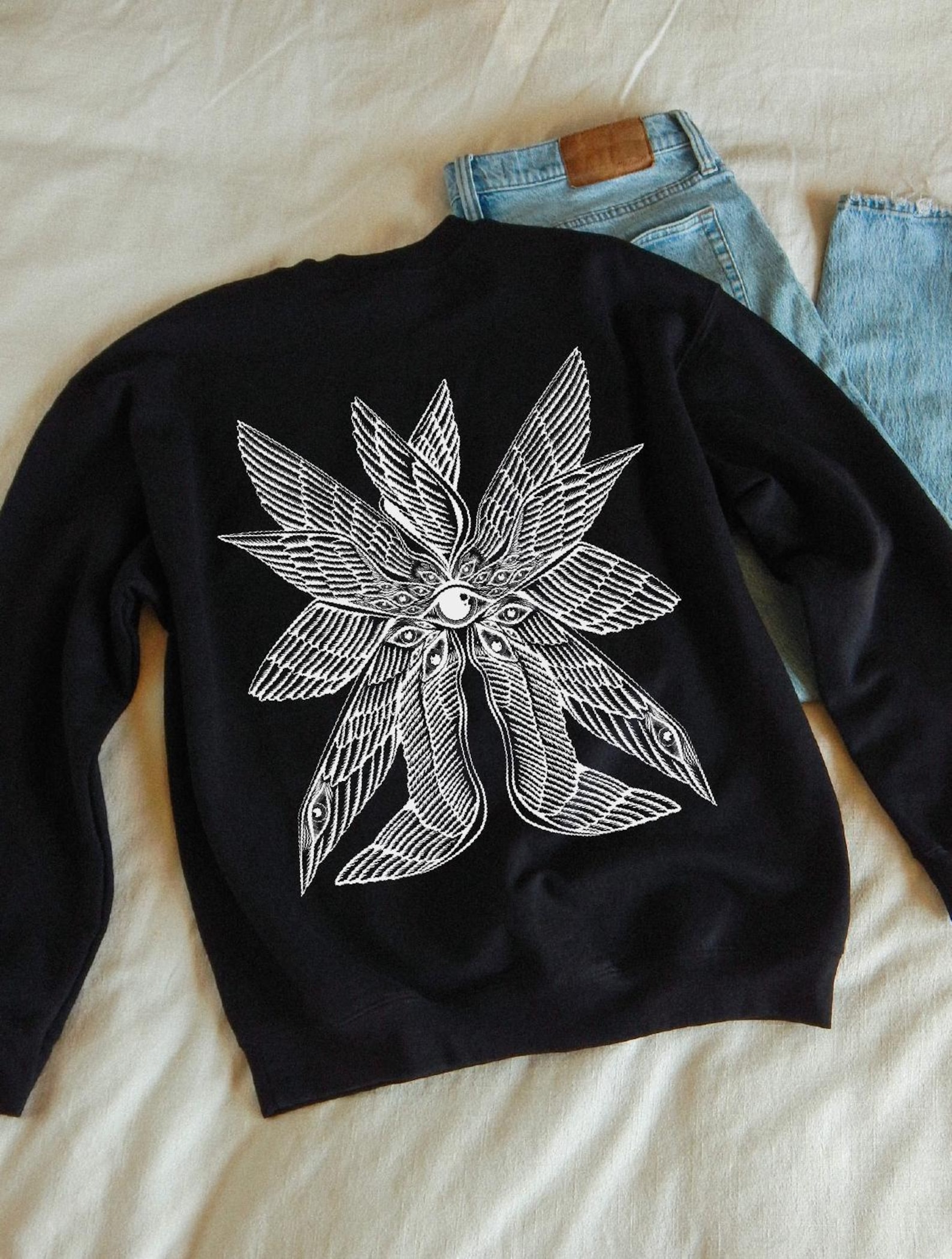 Biblically Accurate Angel Sweatshirt Angelcore Sweatshirt Seraph ...