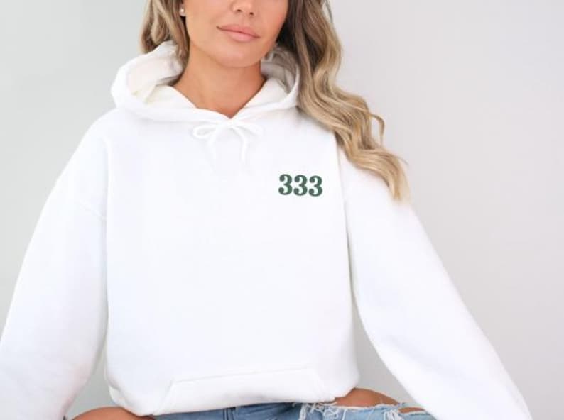 Angel Number Hoodie 333 Celestial Hoodie Edgy Hoodie Alt Hoodie Angel ...