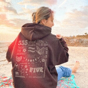 Angel Number Hoodie 555 Hoodie Angel Number 555 Shirt Angel Number ...