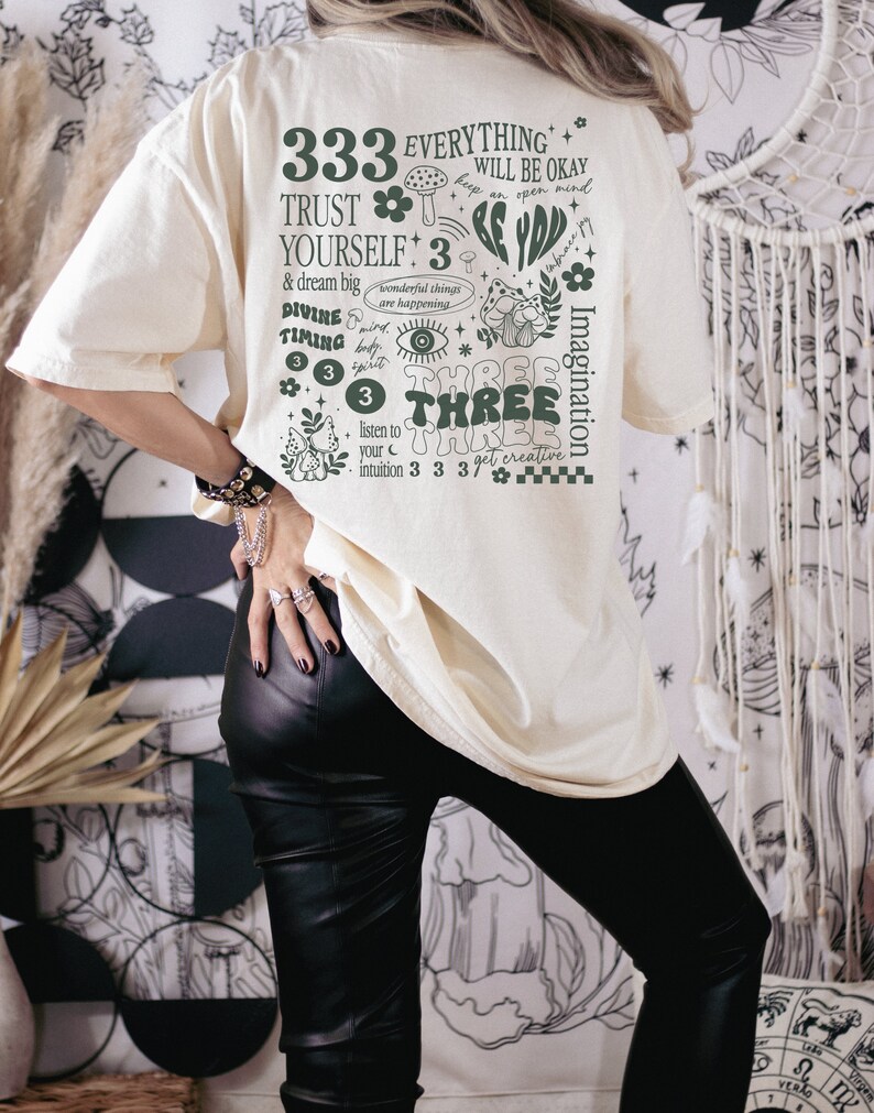 Angel Number Shirt 333 Shirt Angel Numbers Shirt 333 Evil Eye Shirt ...