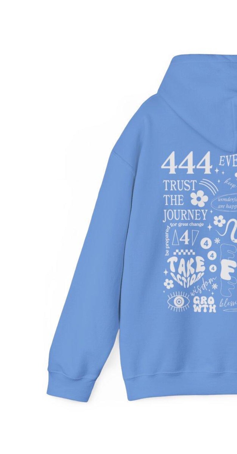 Angel Number Hoodie 444 Hoodie Angel Number 444 Shirt Angel Number ...