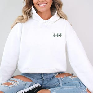 Angel Number Hoodie 444 Hoodie Angel Number 444 Shirt Angel Number ...