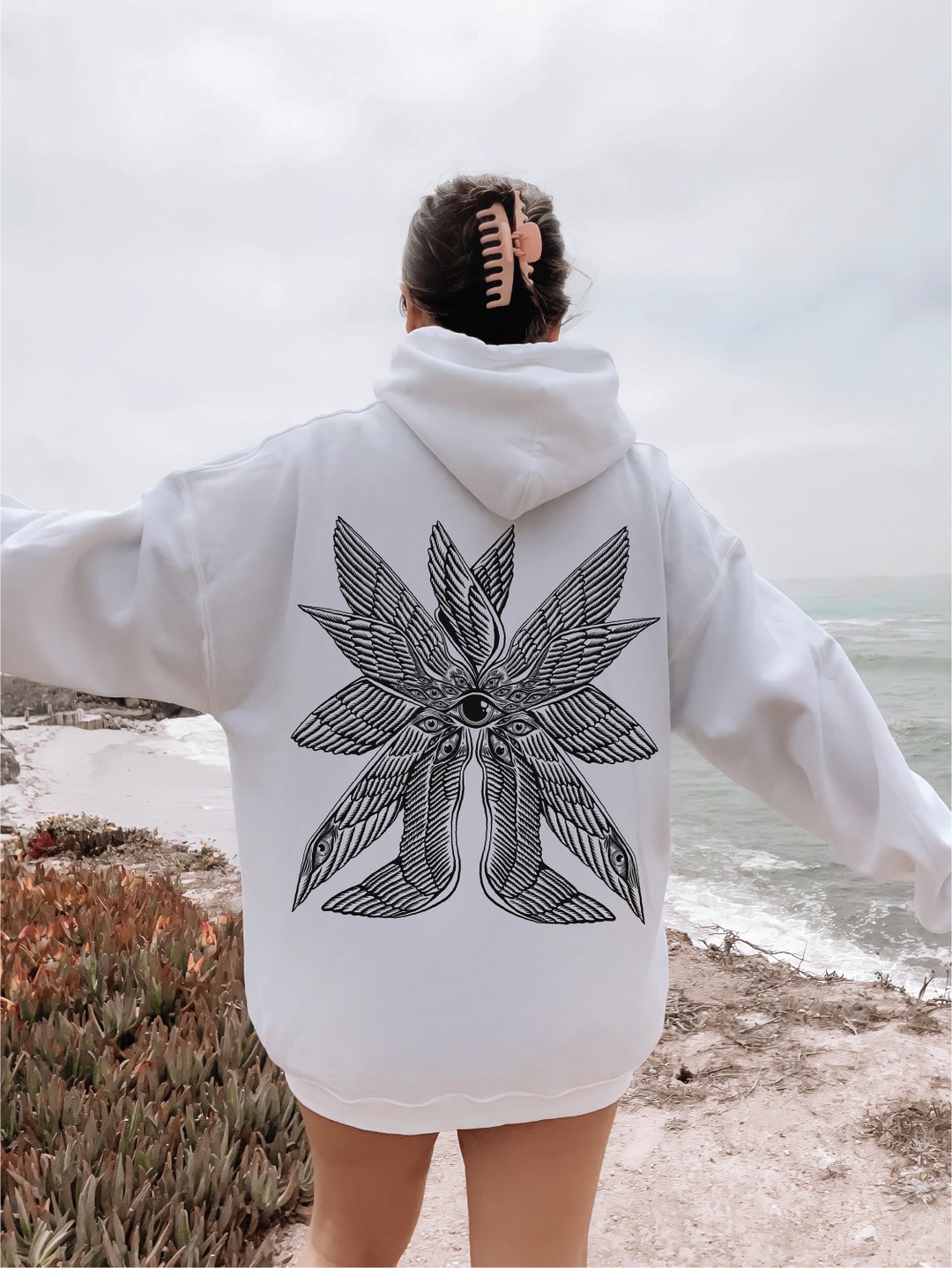 Biblically Accurate Angel Hoodie Angelcore Shirt Seraph Shirt Weirdcore ...