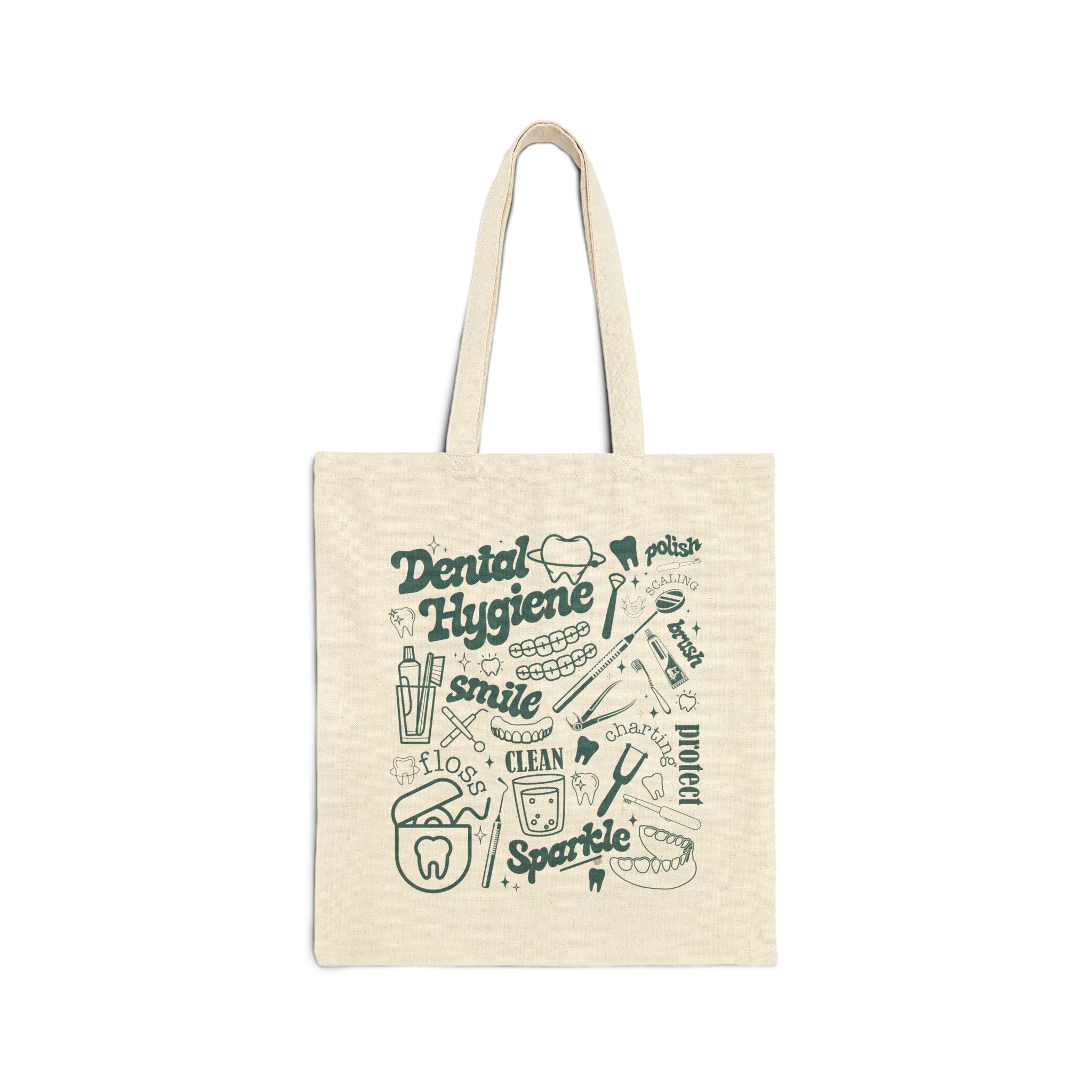Dental Tote Dental Hygiene Tote Bag Dental Hygiene Gifts Dental ...